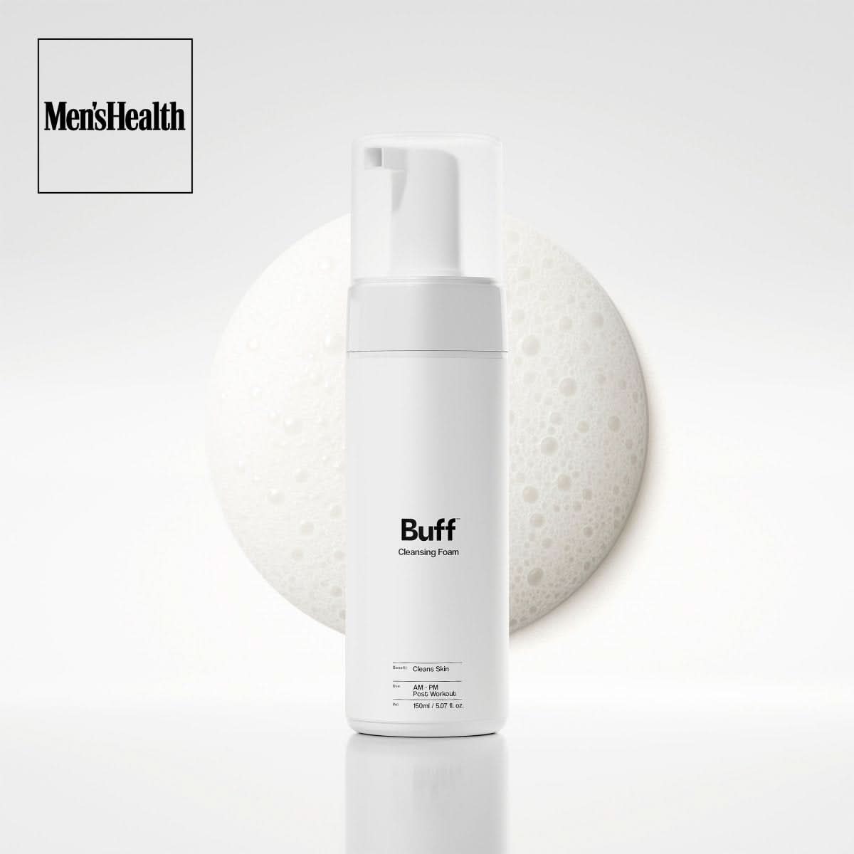 Deep Clean Foaming Facial Cleanser for Men | Buff